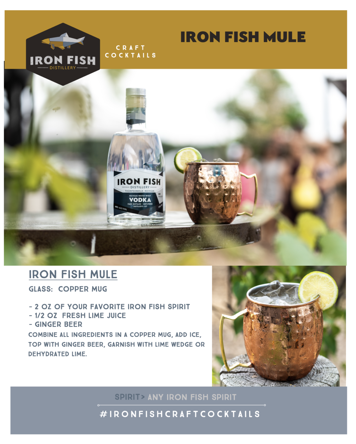 Iron Fish Mule - Iron Fish Distillery
