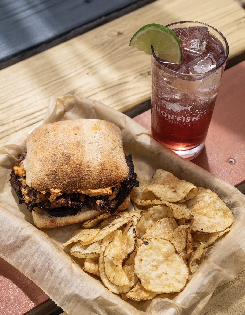 MENU - Iron Fish Distillery